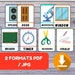 Back to School Vocabulary Flashcards -spy Classroom Objects /ESL ...
