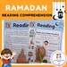 Ramadan Reading Comprehension /ramadan Informational Worksheet Islamic ...