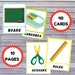 Back to School Vocabulary Flashcards -spy Classroom Objects /ESL ...