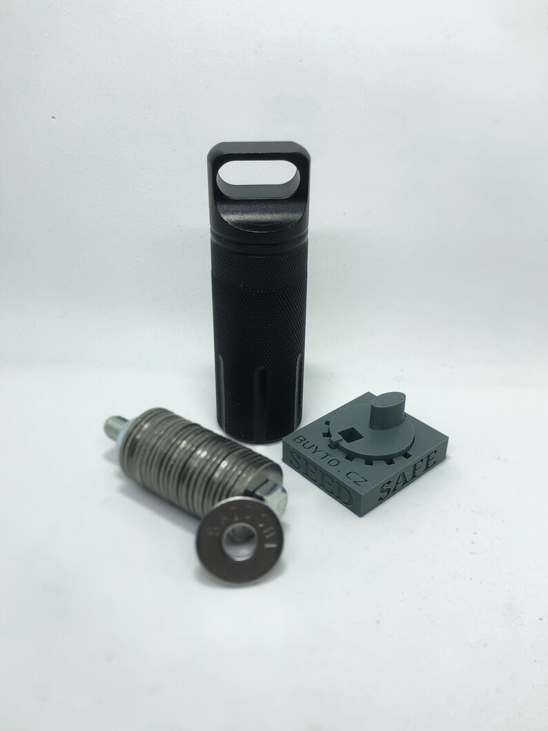 Crypto Recovery Seed, 25pcs Stainless Steel Washer, Punches, Capsule ...