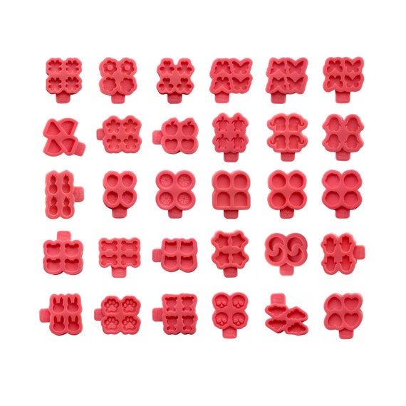 30 Mini Molds for Resin Casting Keychains Earrings Charm - Etsy