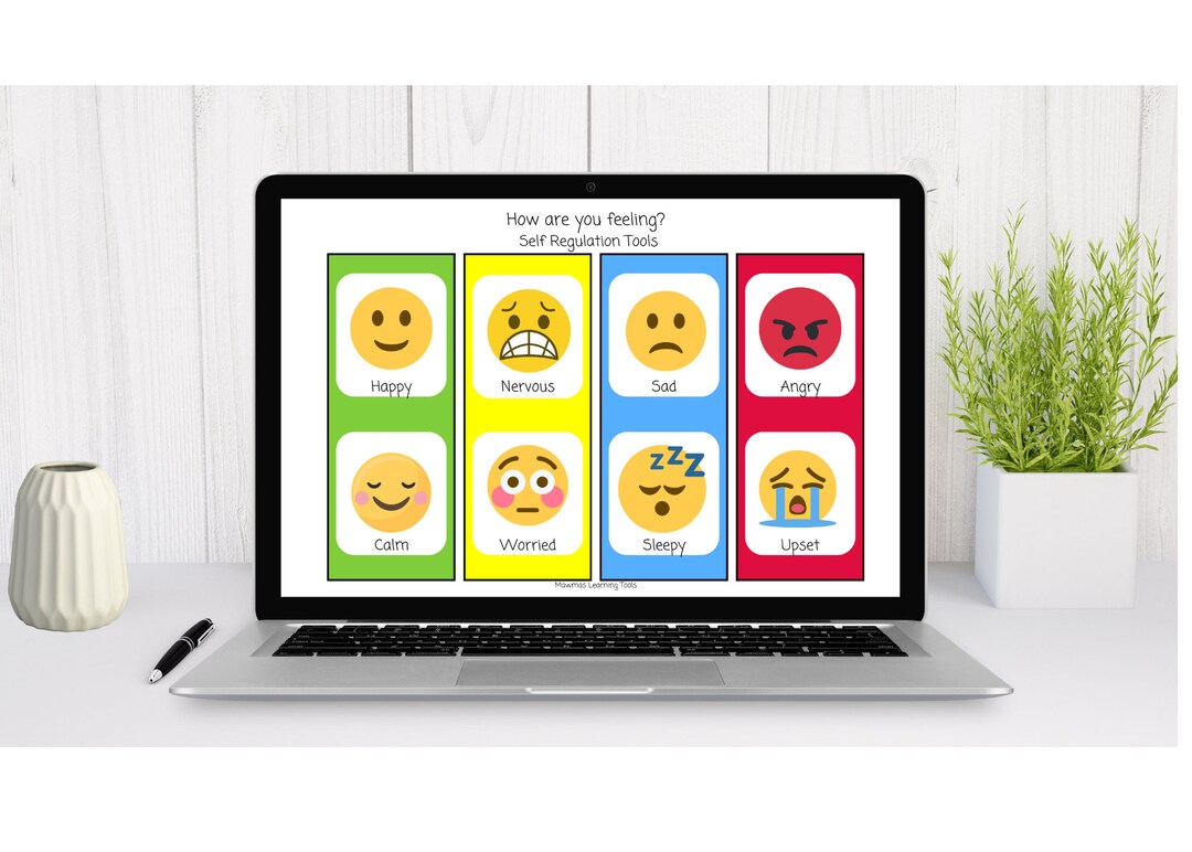 DIGITAL DOWNLOAD Self Regulation Kit Self Regulation Chart Instant ...