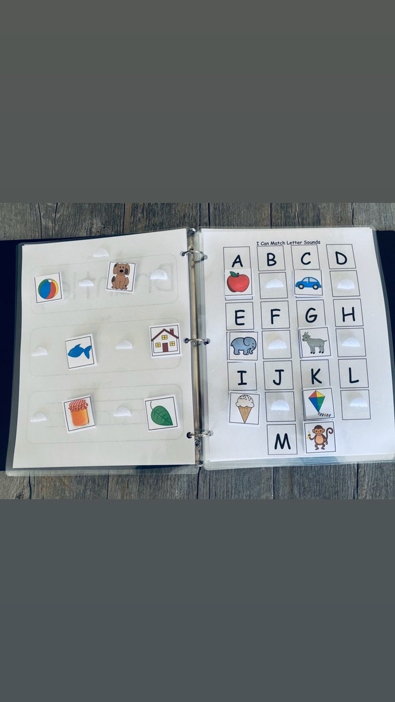 Beginning Letter Sounds Match the Letter Sounds A-Z Phonics - Etsy