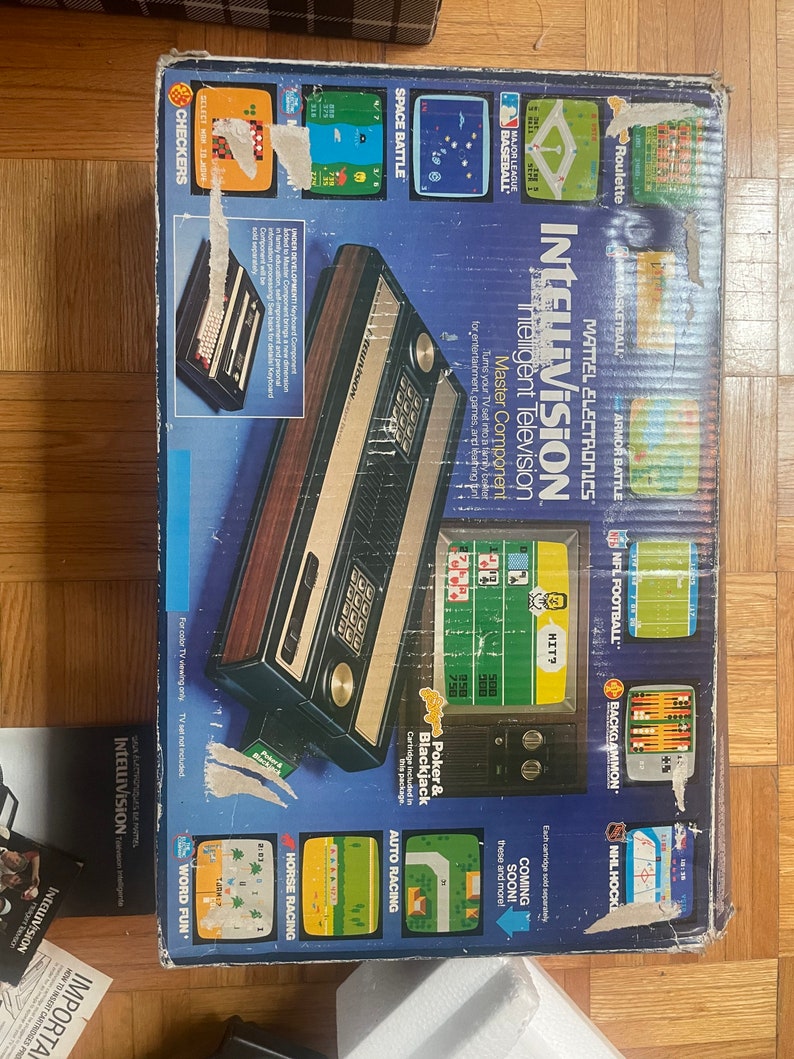 Intellivision Master Component With Intellivoice Module and - Etsy Canada