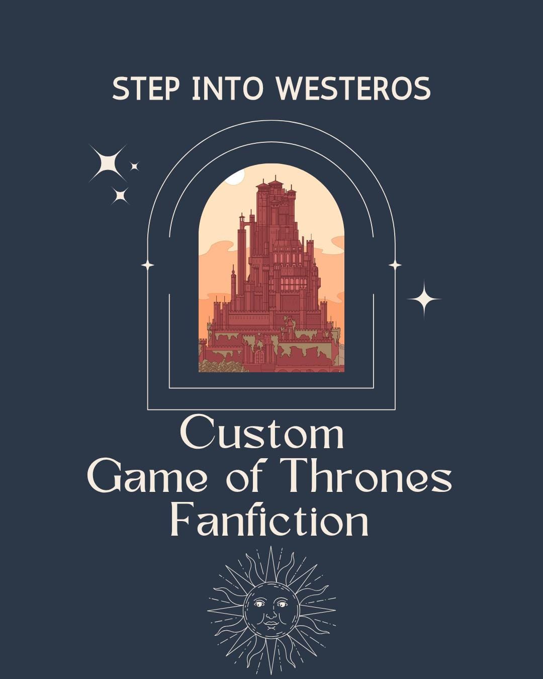 Custom Game of Thrones Fanfiction - 1500 Words - Etsy