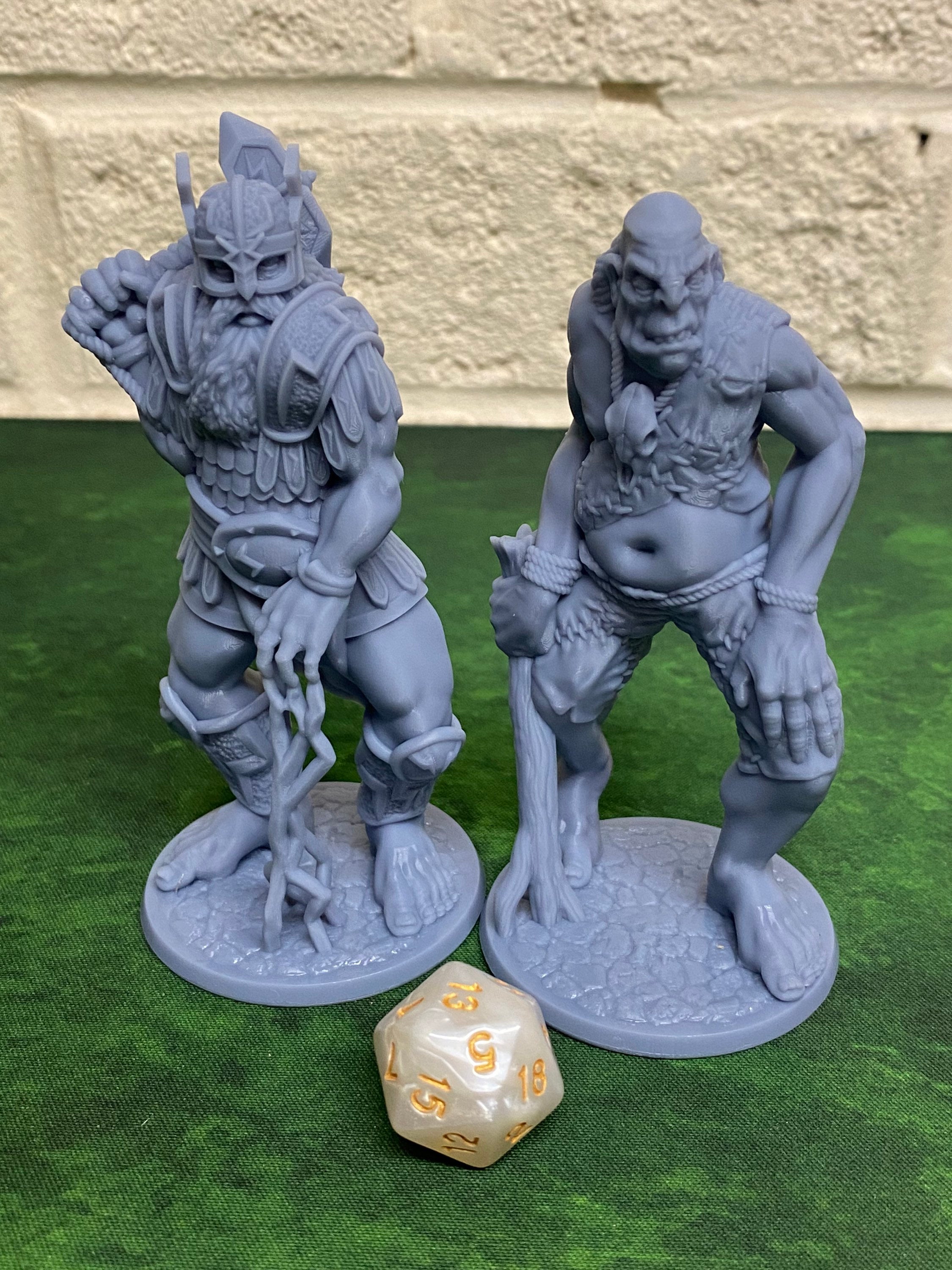 Bulk Set of 8 Giant Miniatures Fantasy Tabletop RPG Model - Etsy UK