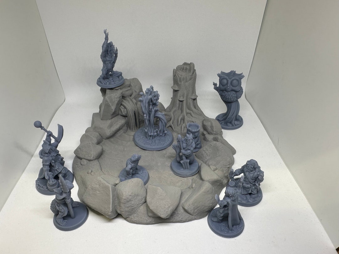 Spring Pond Terrain, Dnd, Tabletop Gaming, D&D Terrain, Unpainted ...