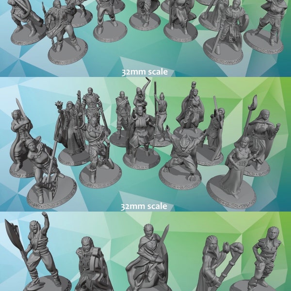 Dnd Miniatures - Etsy