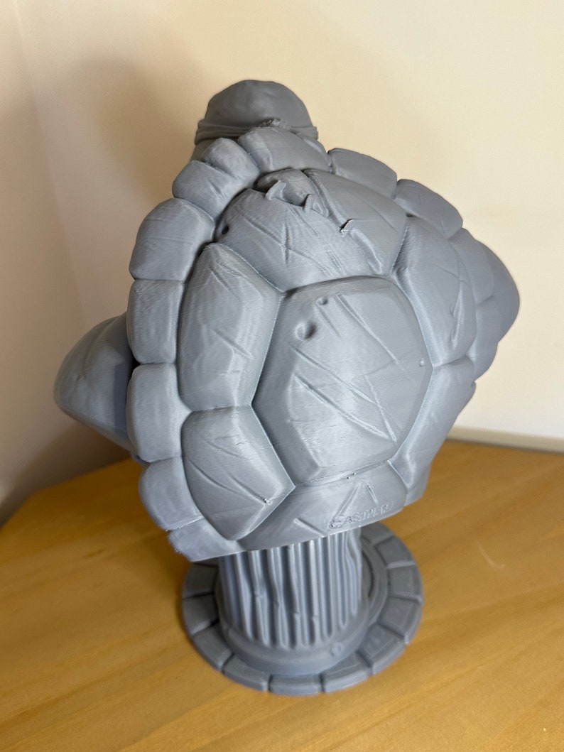 TMNT Bust Superhero Fan Art 3D Printed - Etsy