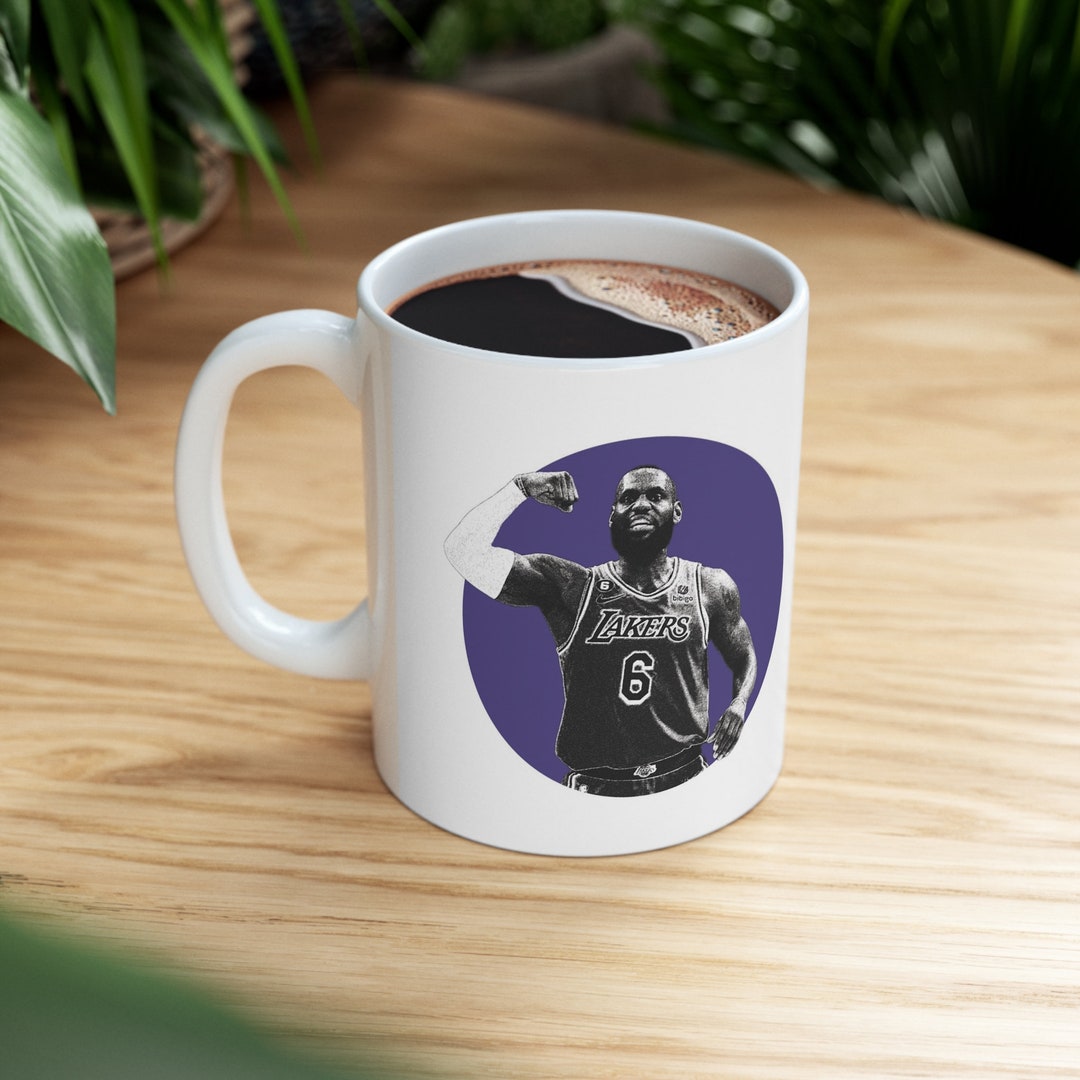 Lebron James Mug Basketball Birthday Gift for Him Sports Gift for ...