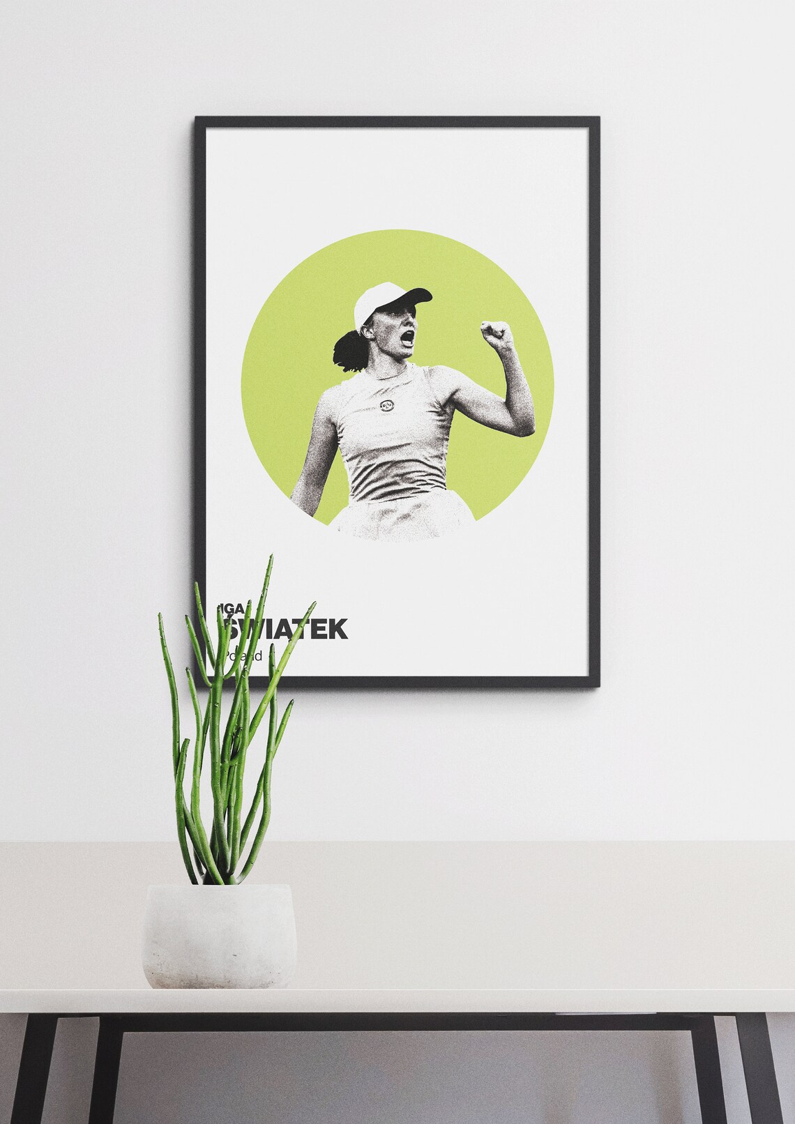 Iga Świątek Printable Poster: Art for Tennis Fans - Etsy Canada