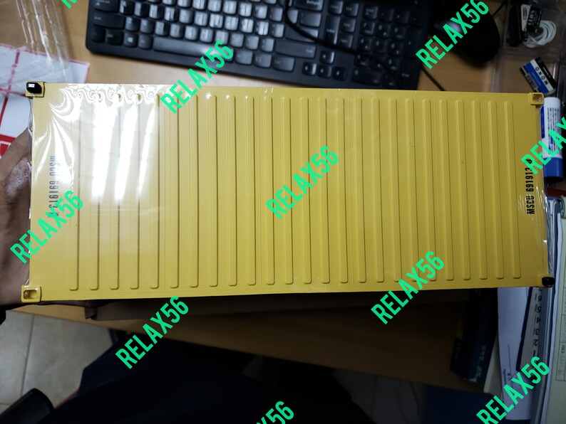 Msc MEDITERRANEAN SHIPPING CO. 1:20 Sea Transport Cargo Shipping ...