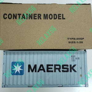 Maersk 1:20 20ft Shipping Container Model New Box - Etsy Australia