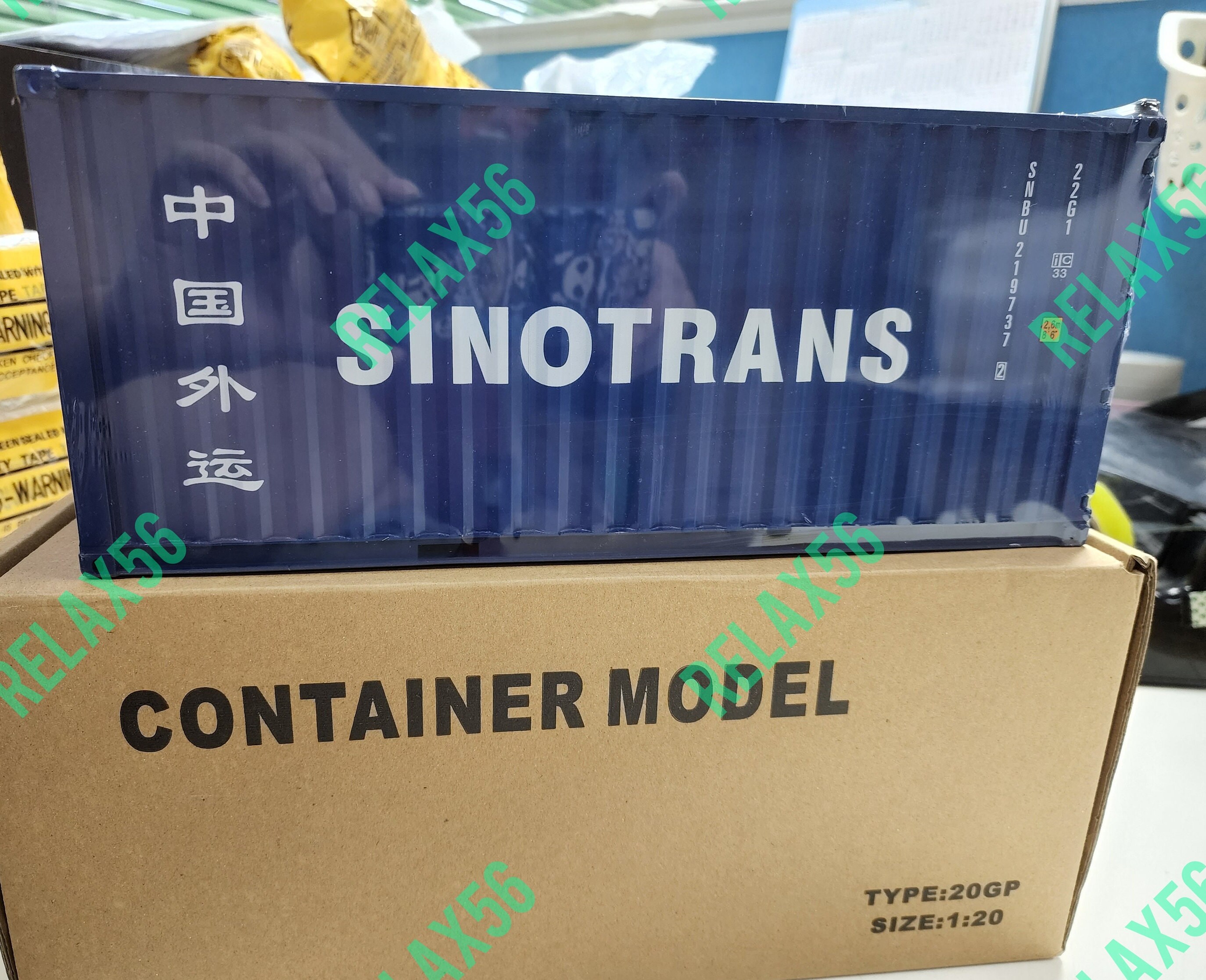 Sinotrans Sea Transport Cargo Shipping Container Model - Etsy
