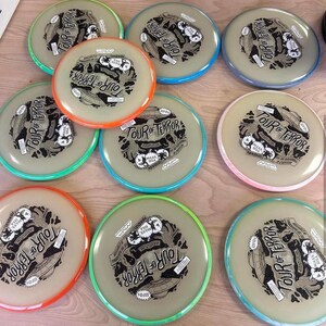 Axiom Pixel Glow Simonline Putter Eclipse Disc Golf Disc - Etsy