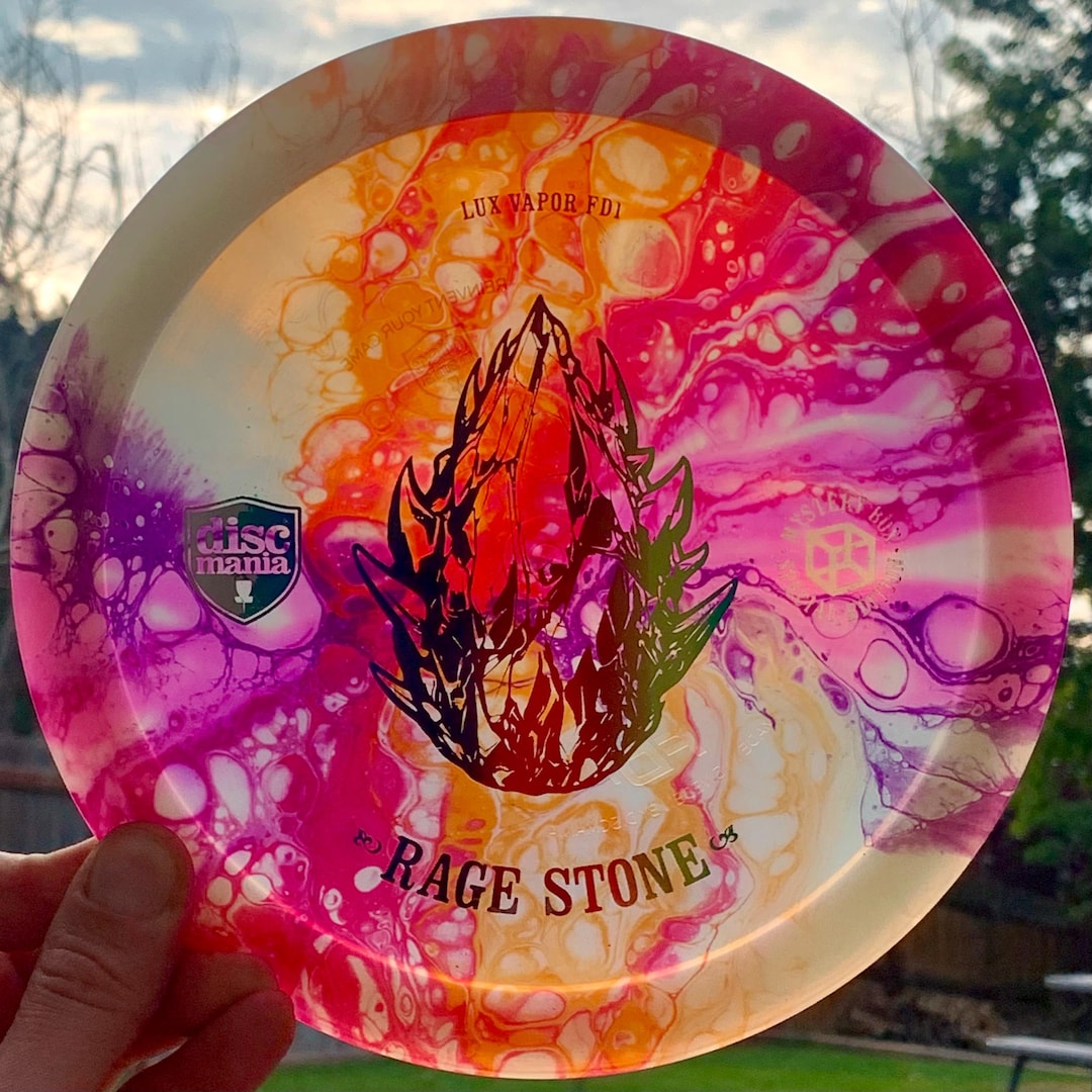 Discmania Rage Stone FD1 Lux Vapor Fiarway Disc Golf Driver - Etsy