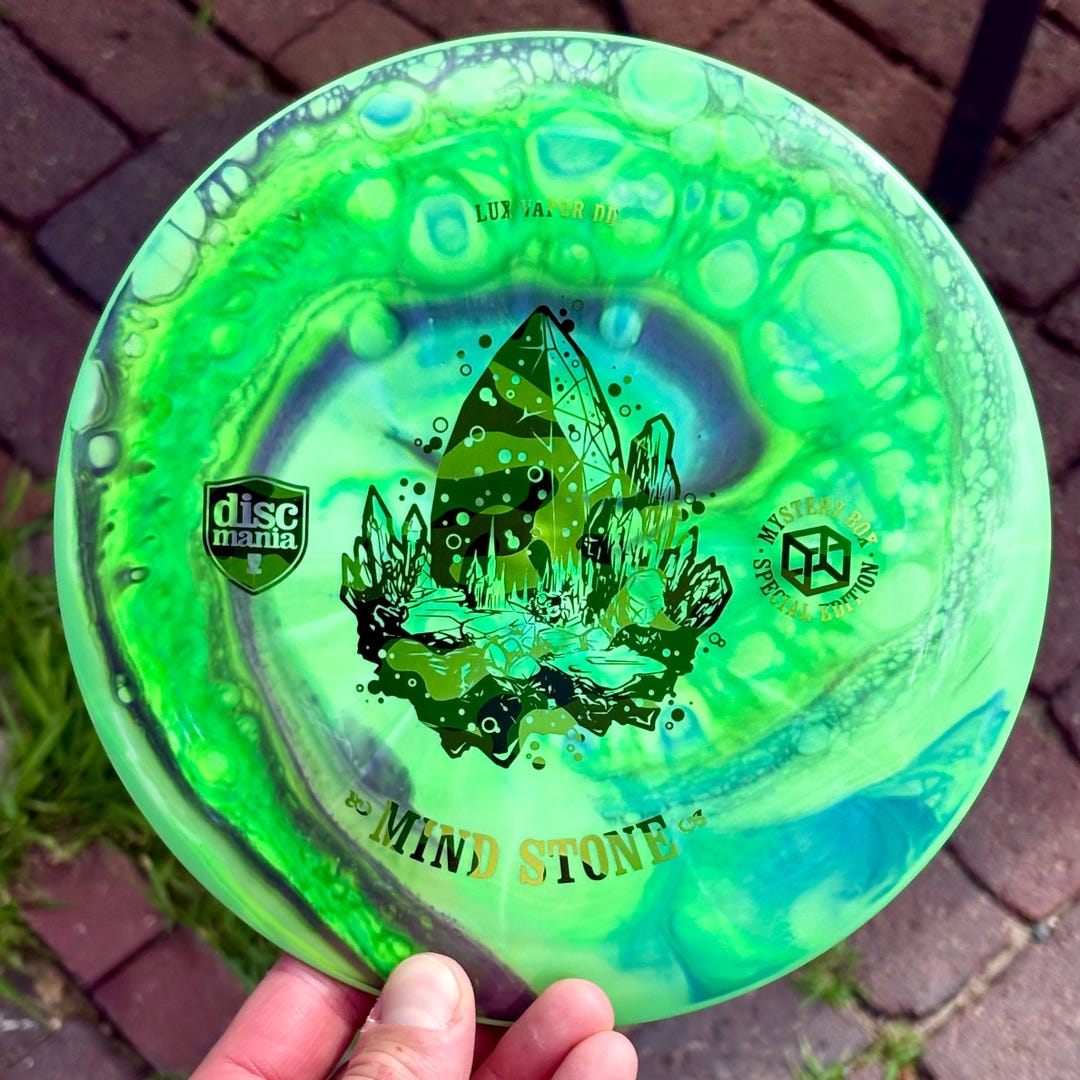 Discmania Mind Stone DD Disc Golf Distance Driver Lux Vapor - Etsy