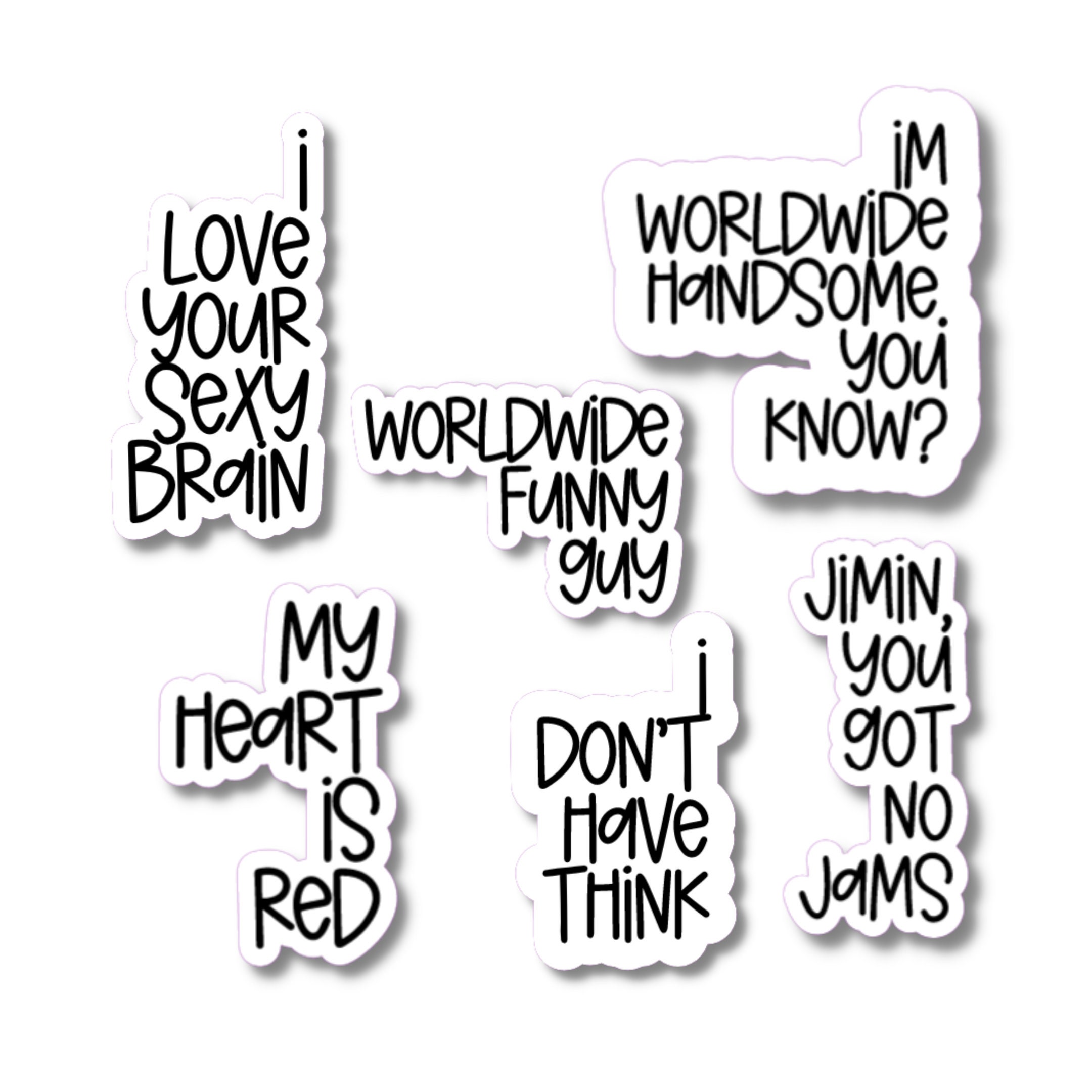 BTS Quote Stickers Gifts for Army Planner Kpop Stickers - Etsy