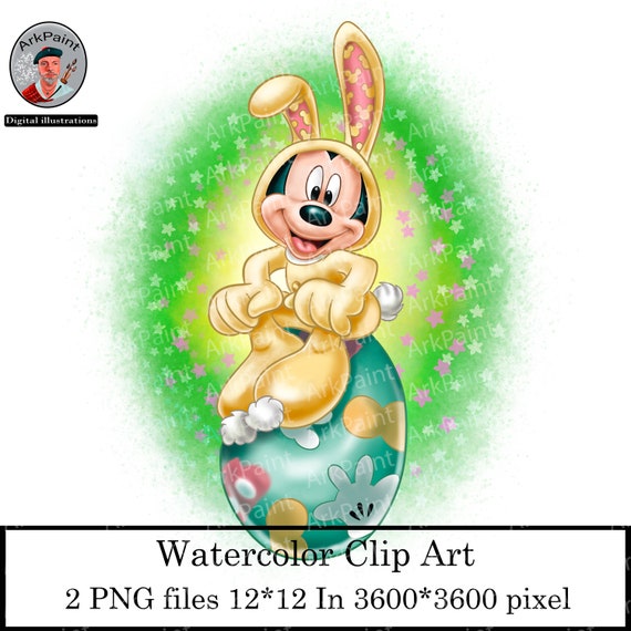 Mickey Mouse Easter Wallpaper