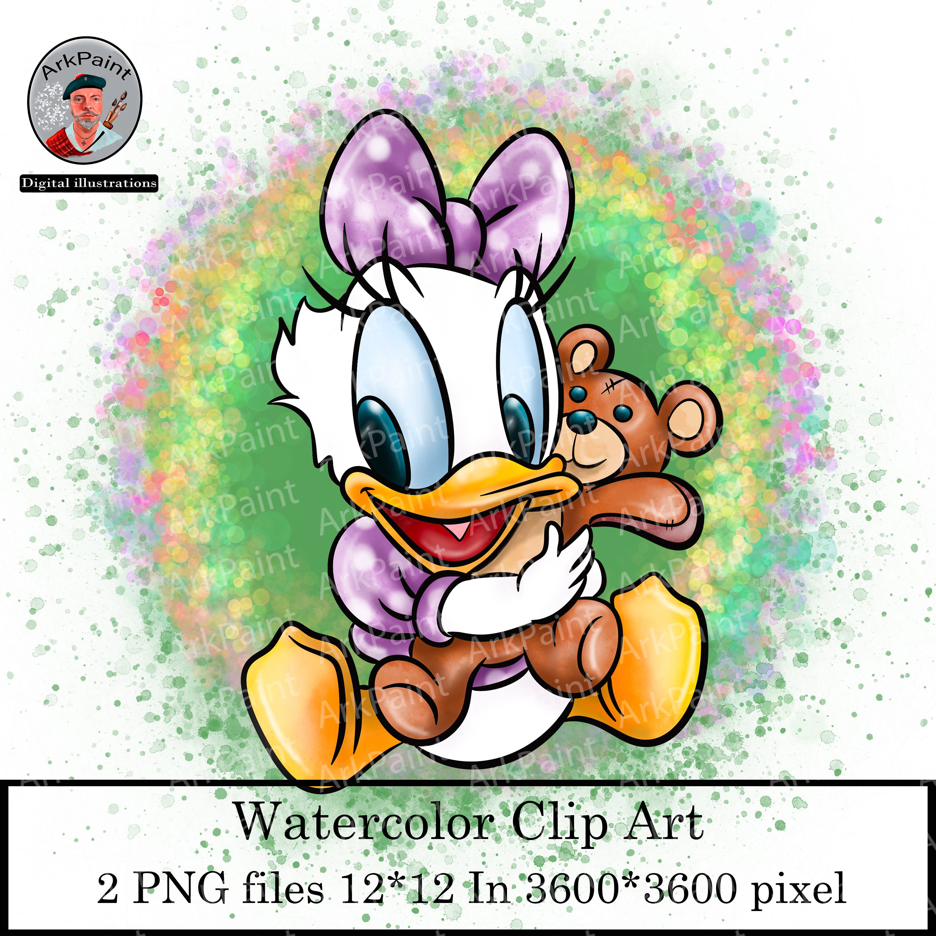 Baby Daisy Duck Drawing