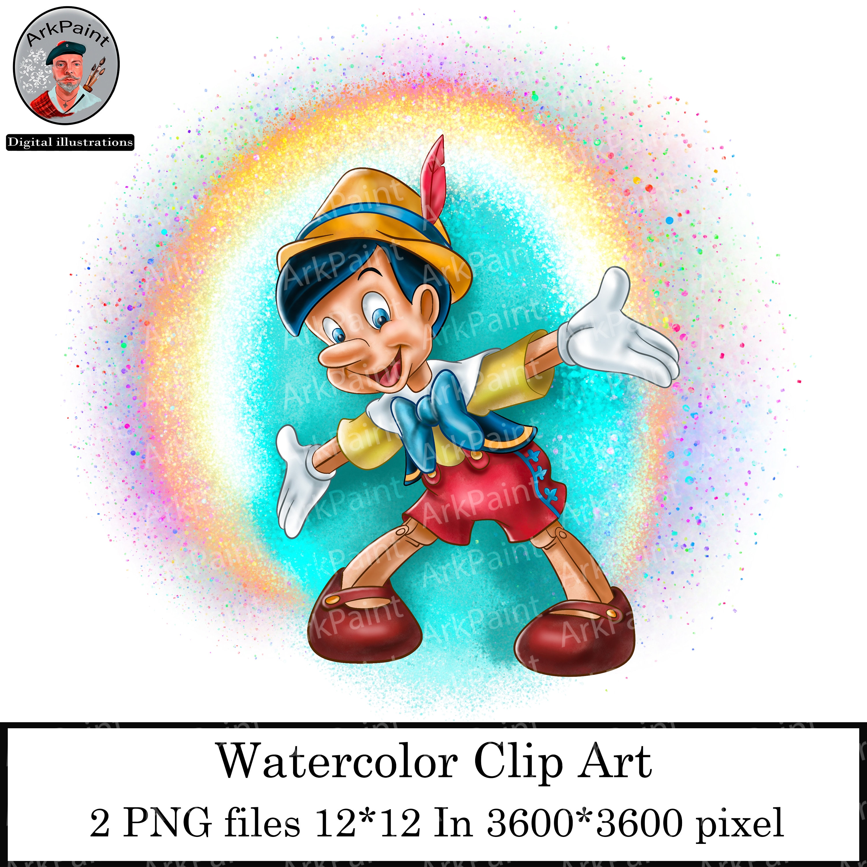 Pinocchio Disney Png