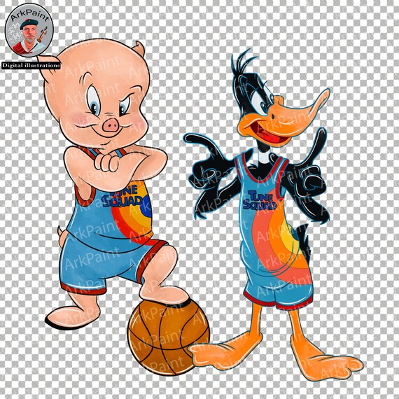 Daffy Duck And Bugs Bunny Basketball