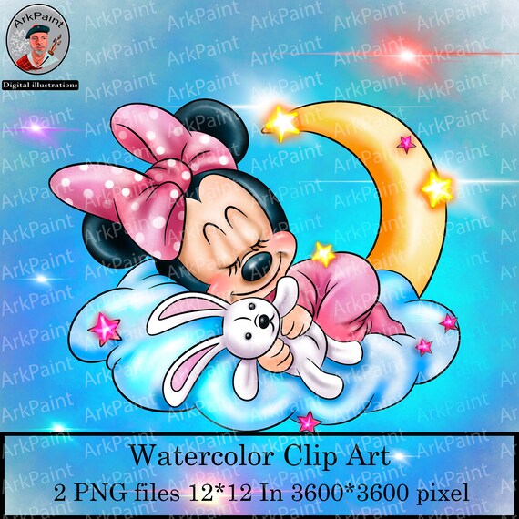 Minnie Mouse Sleeping