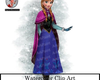 Cold Heart Anna Png - Etsy