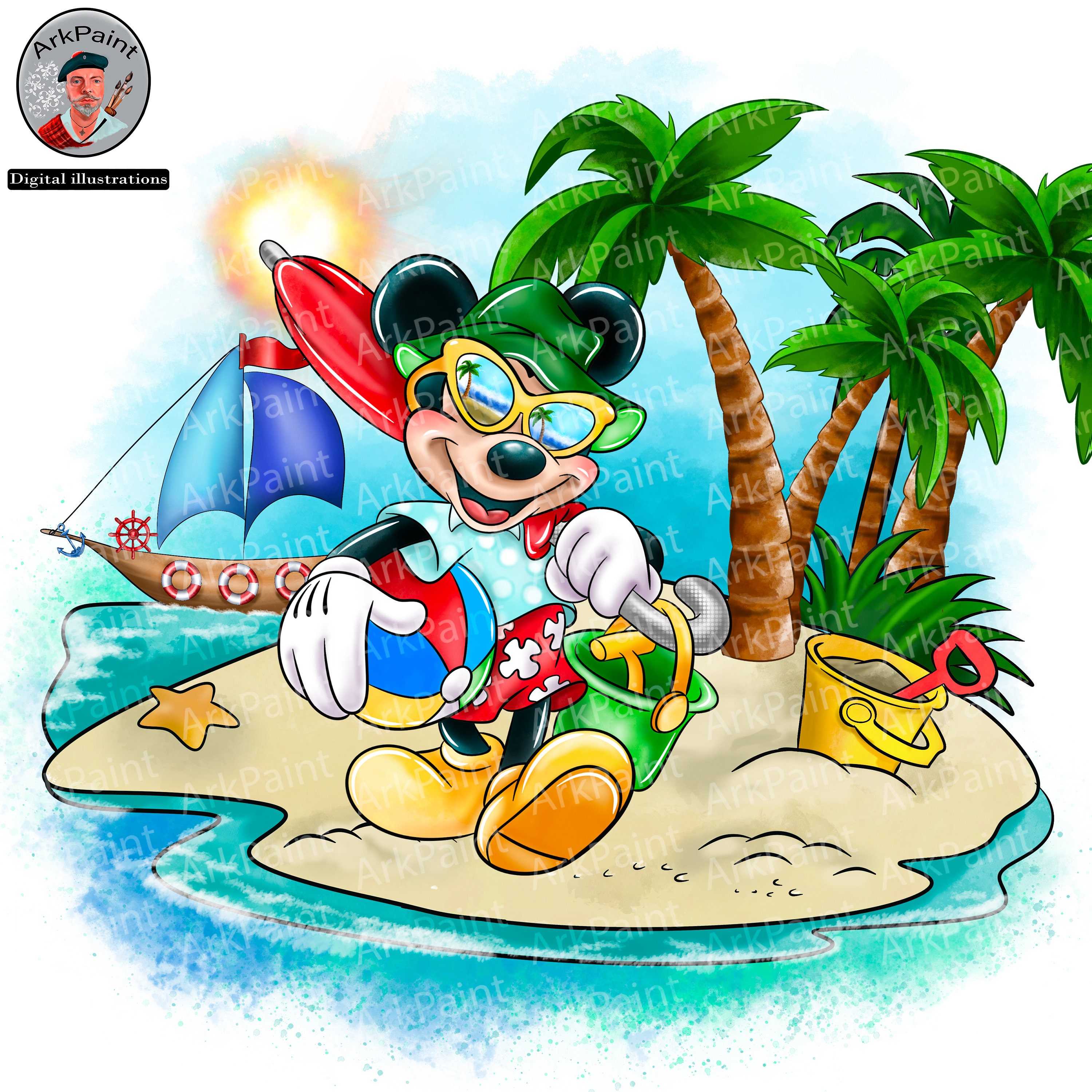 Mickey Mouse Beach