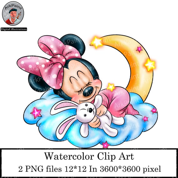 Minnie Mouse Sleeping