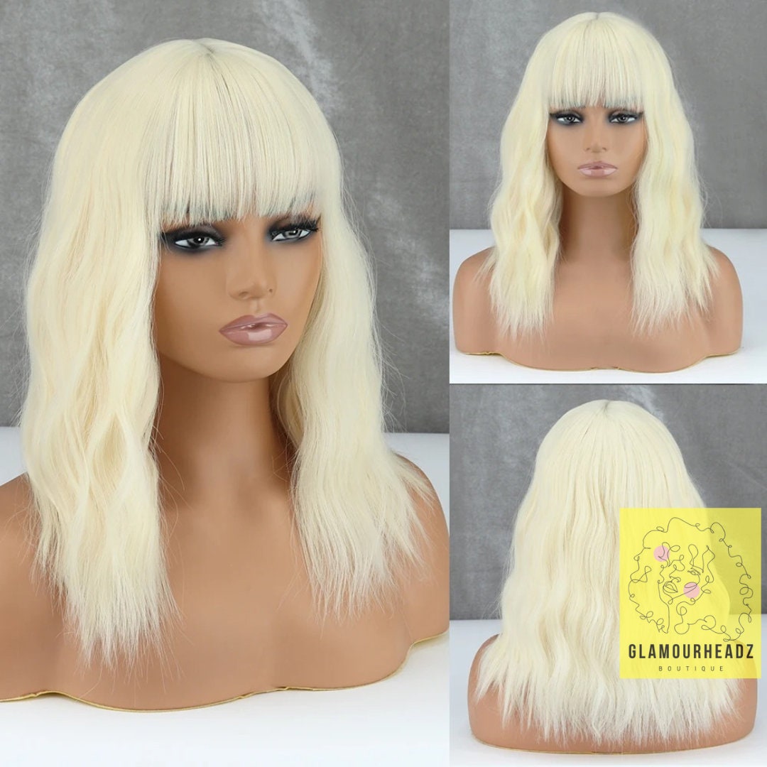 Yellow Blonde Wig - Etsy