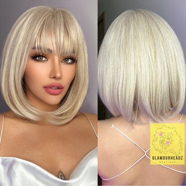 Perruque blonde - Etsy France