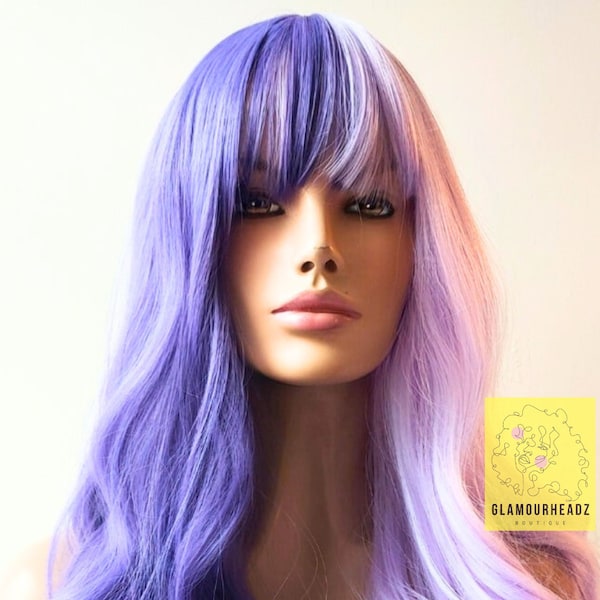 Two Tone Wig - Etsy