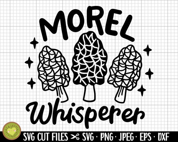 Morel Hunter Svg Cricut Cut File Shirt Free Commercial Use - Etsy