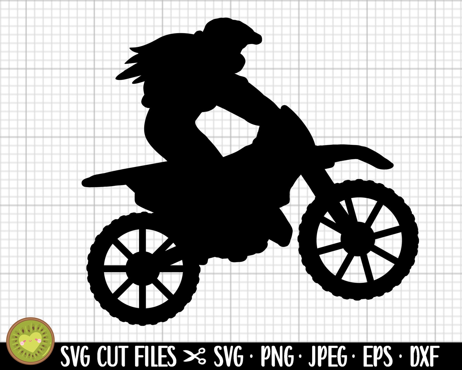 Motocross Girl Svg Motocross Girl Png Motocross Girl Silhouette ...