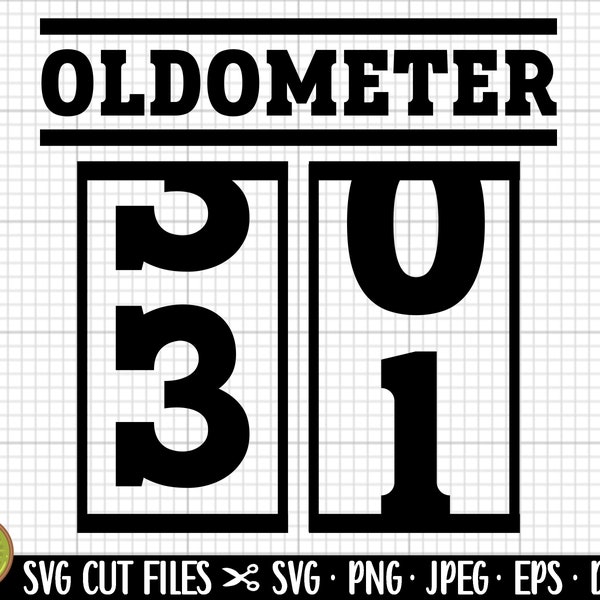 Oldometer Svg - Etsy