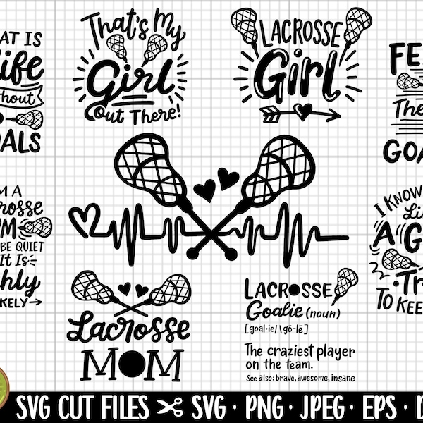 Lacrosse Svg - Etsy