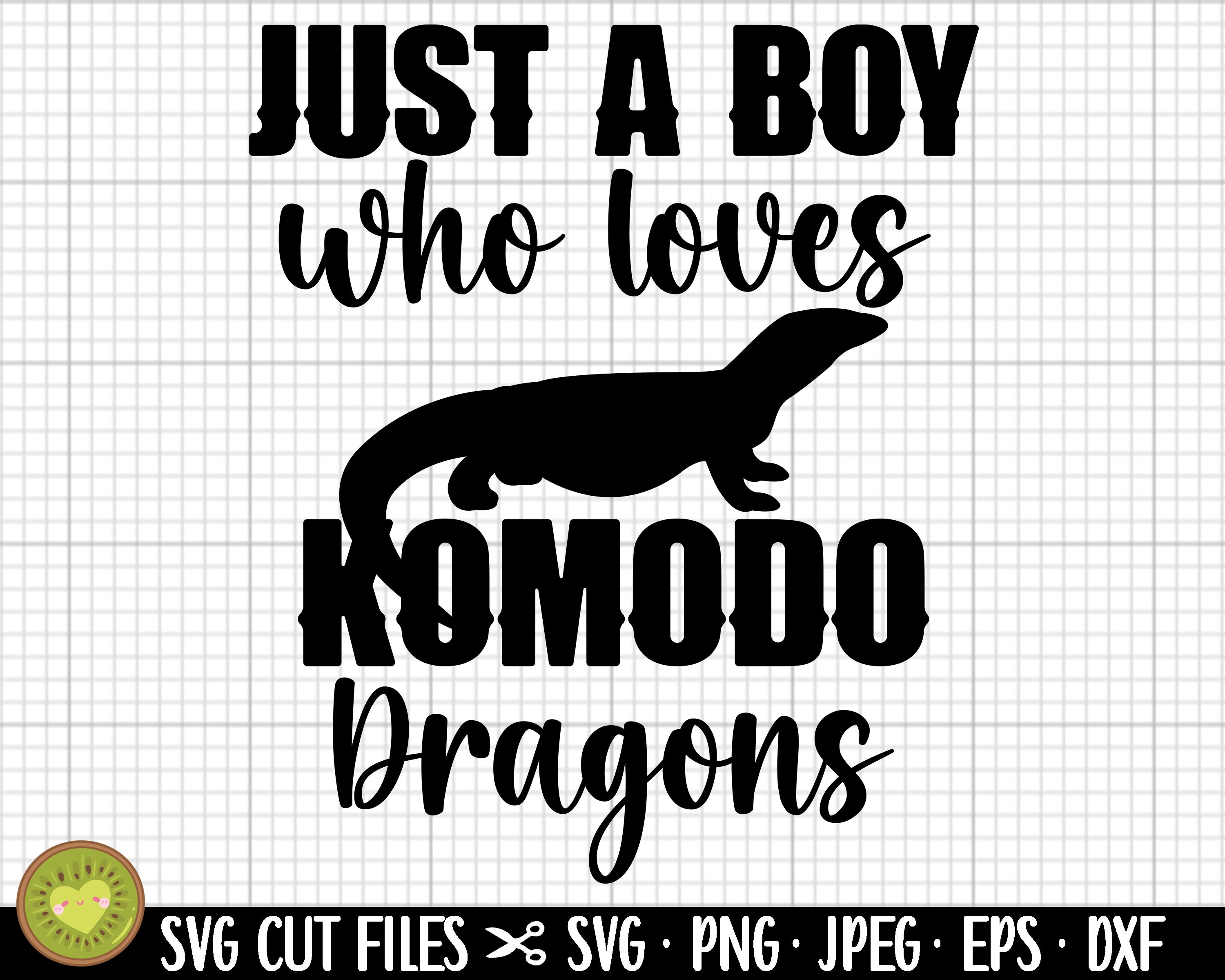 Komodo Dragon Svg Png Eps Dxf Cut File Cricut - Etsy