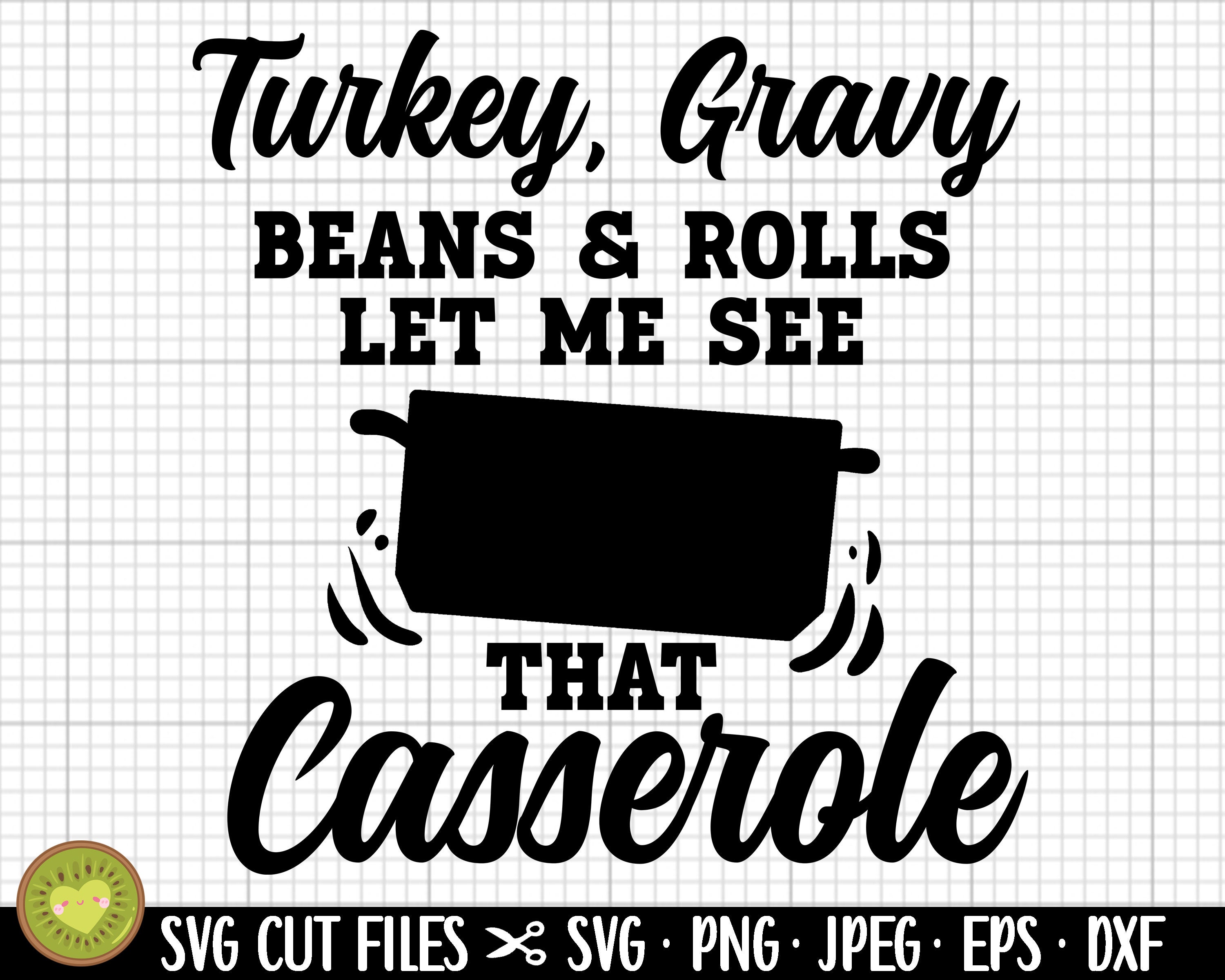 Casserole Svg - Etsy