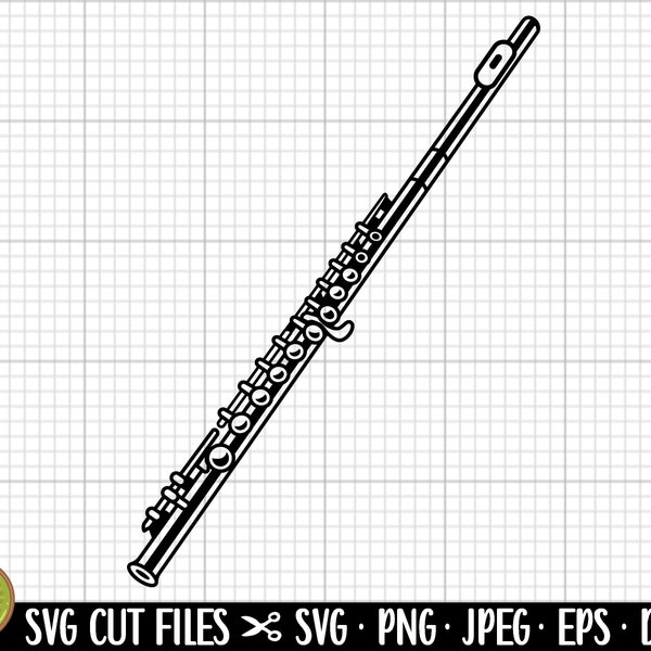 Flute Svg - Etsy