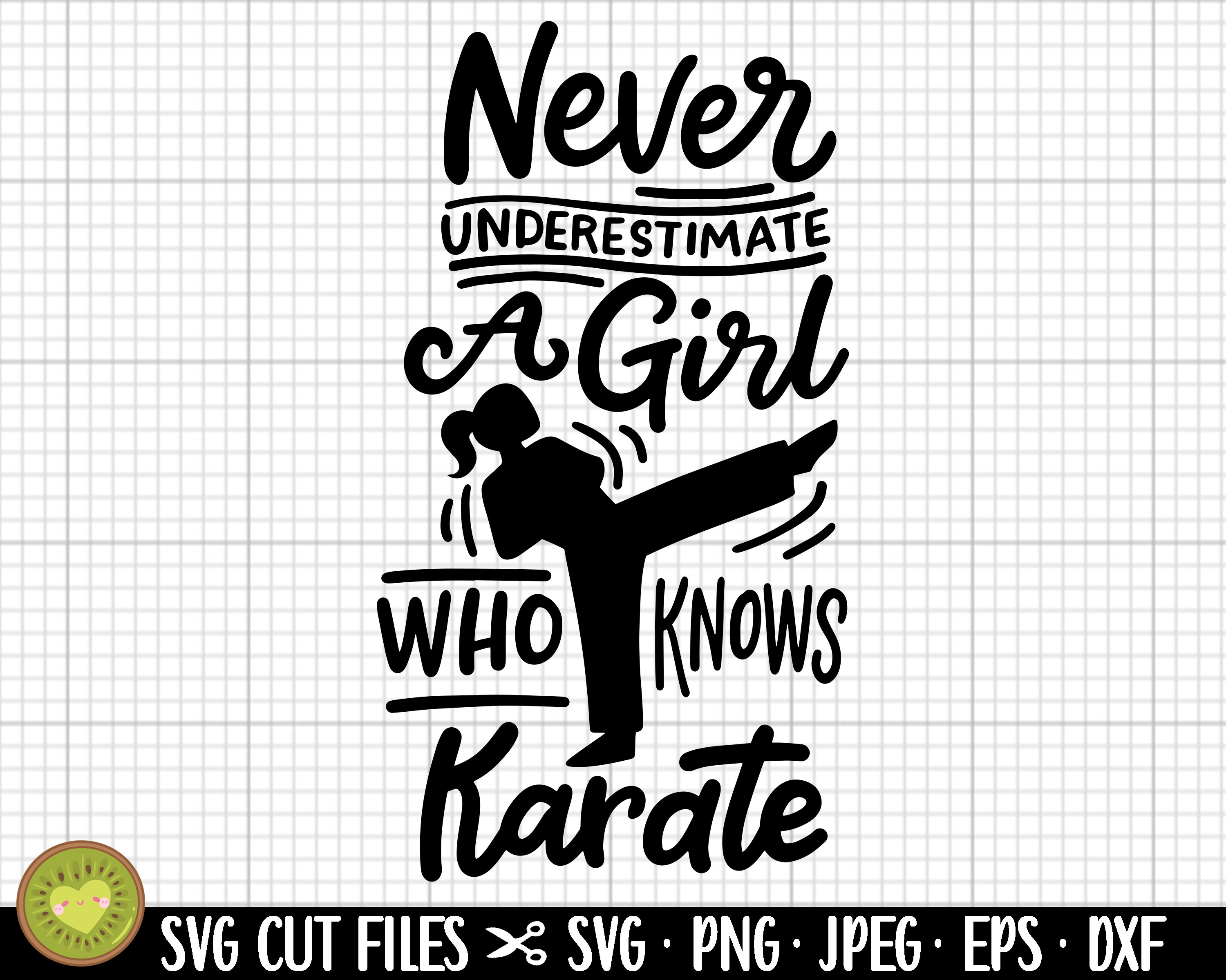 Karate Svg Cricut Girls Karate Png for Girls Karate Girl Svg Cut File ...