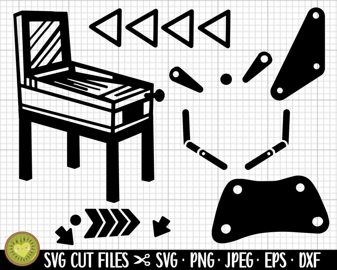 Pinball Svg Bundle - Etsy
