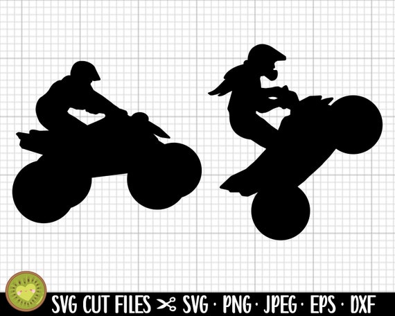 Quad Svg Quad Silhouette Quad Png Quad Clipart Quad - Etsy