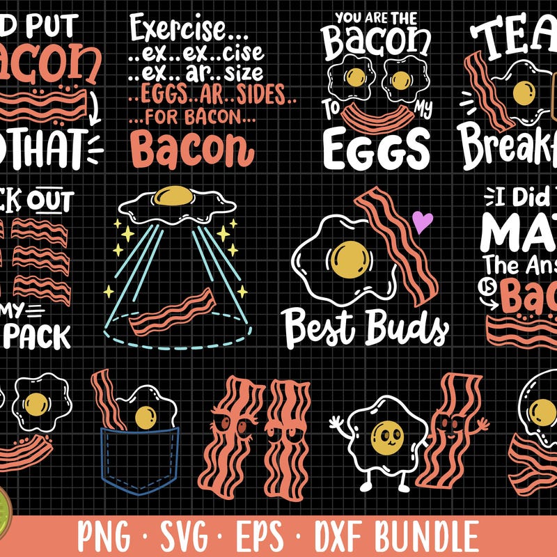 Eggs and Bacon Onesie - Etsy