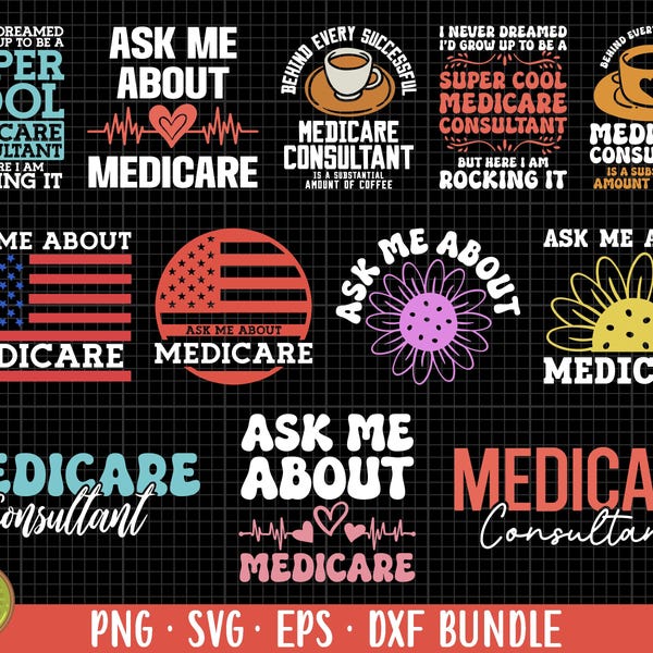 Medicare Svg - Etsy