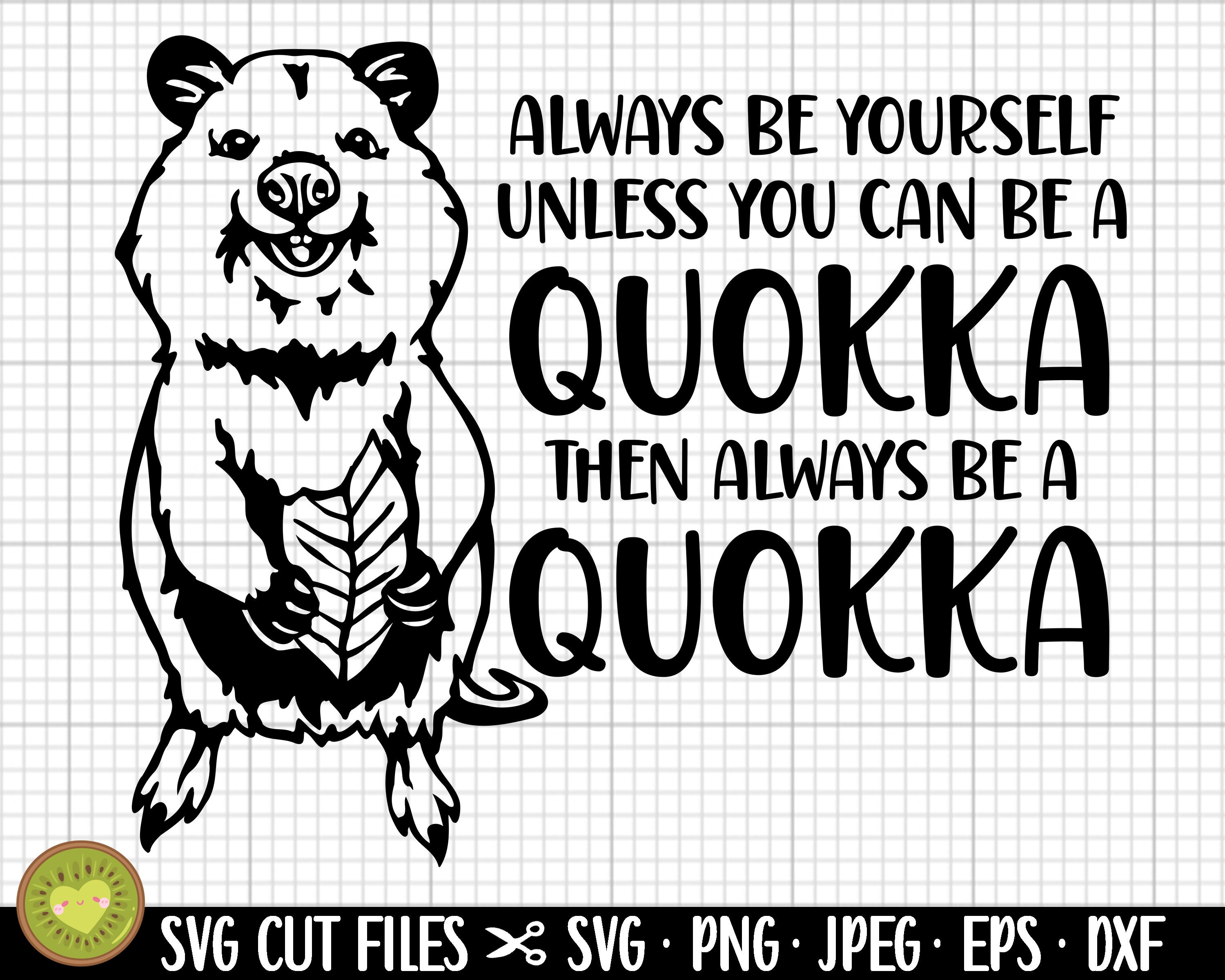 Quokka Svg Funny Quokka Lover Gift Svg Png Cricut Cut File - Etsy Australia