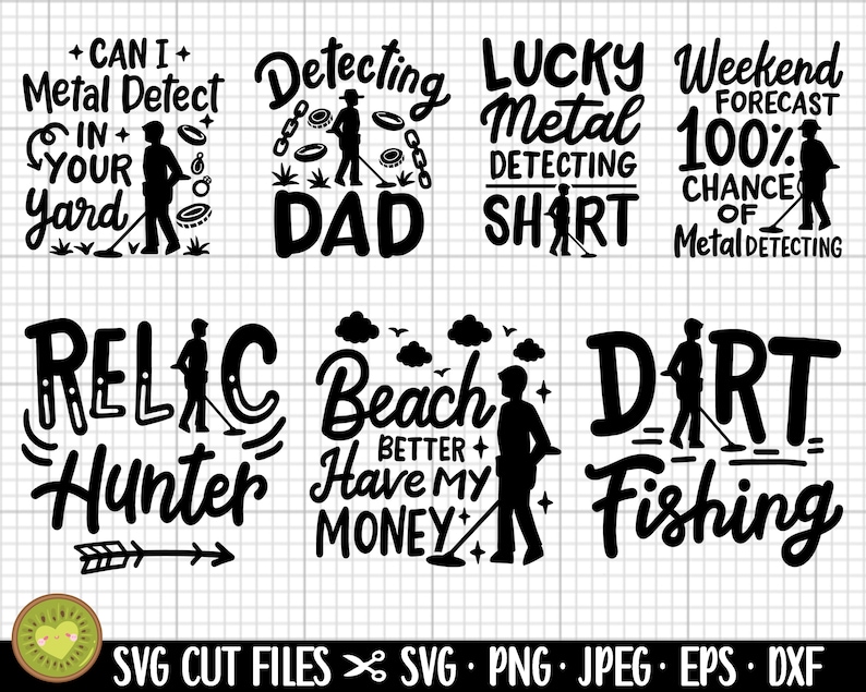 Metal Detector Svg for Cricut Metal Detecting Svg Files Cricut Shirt - Etsy