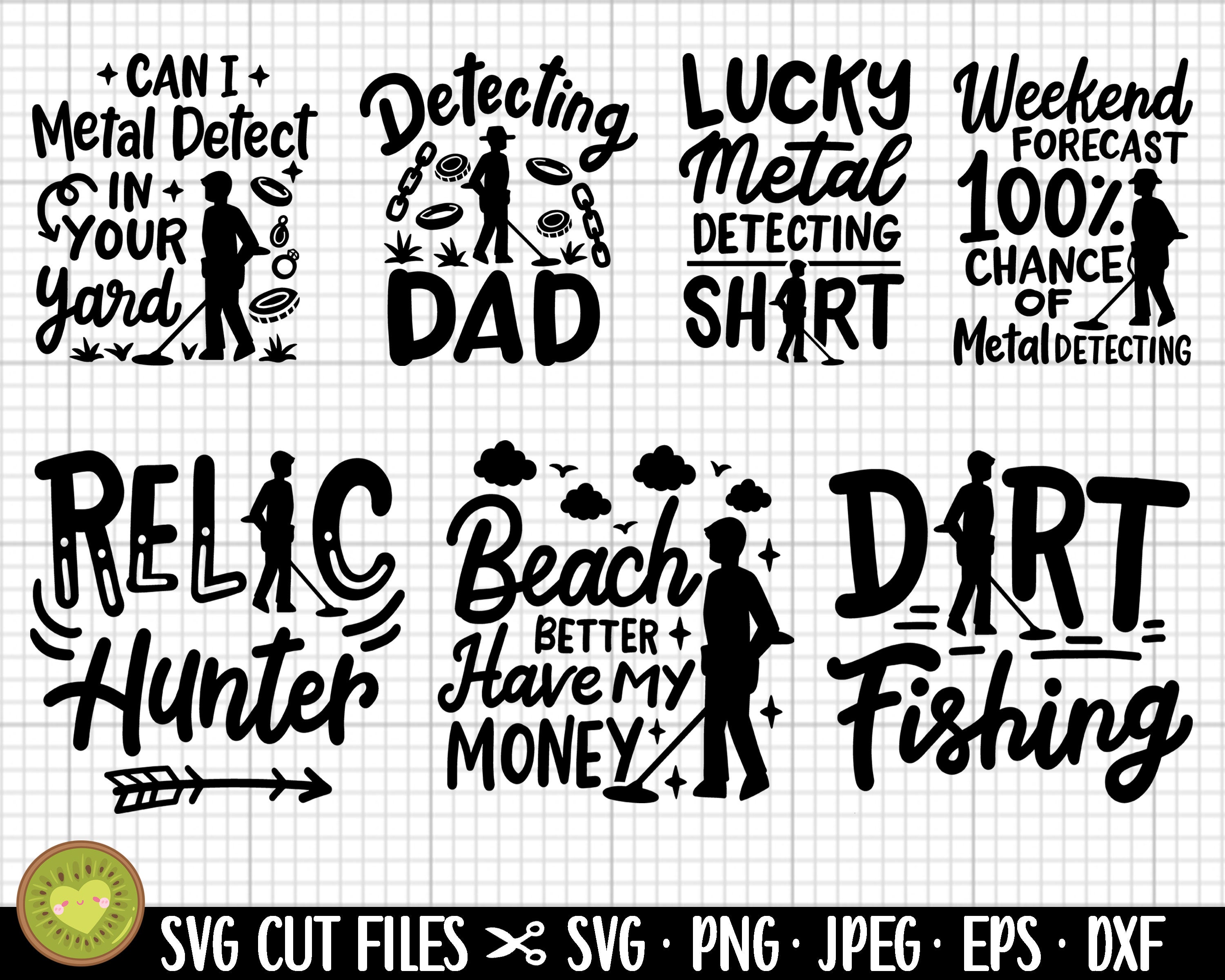 Metal Detector Svg for Cricut Metal Detecting Svg Files Cricut - Etsy ...