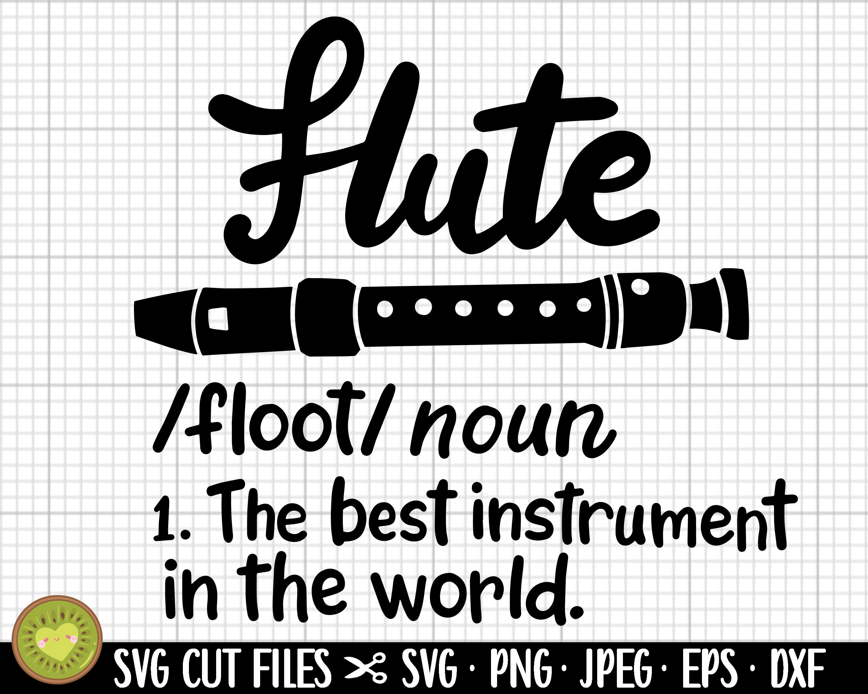 Flute Svg Png Cricut - Etsy