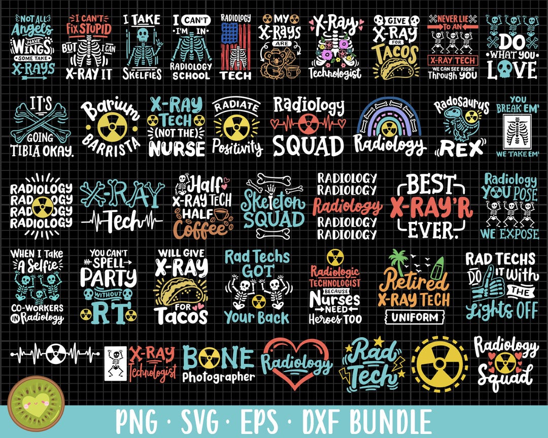 X Ray Tech Png Rad Tech Svg X Ray Tech Png Bundle Sublimination Free ...